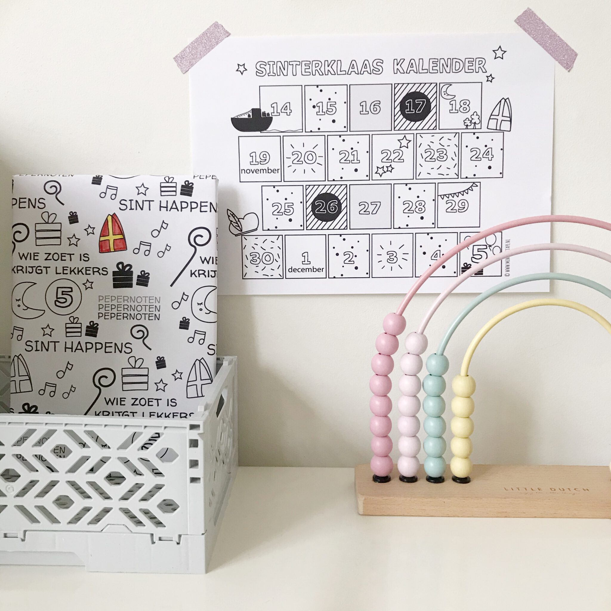 Easy diy: kerst raamtekening maken (met gratis printable sjabloon ...